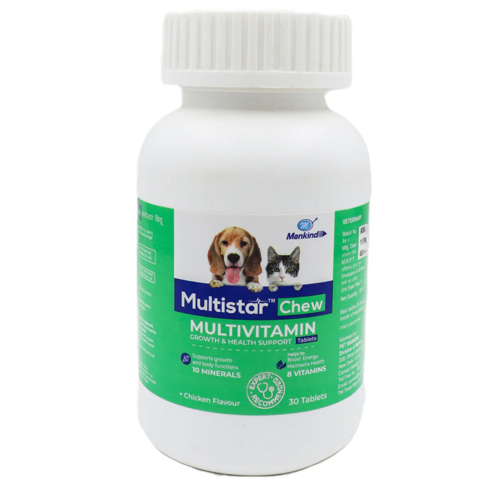 Multistar Chew Tablet 30 Tab