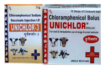 Unichlor Injection 3GM