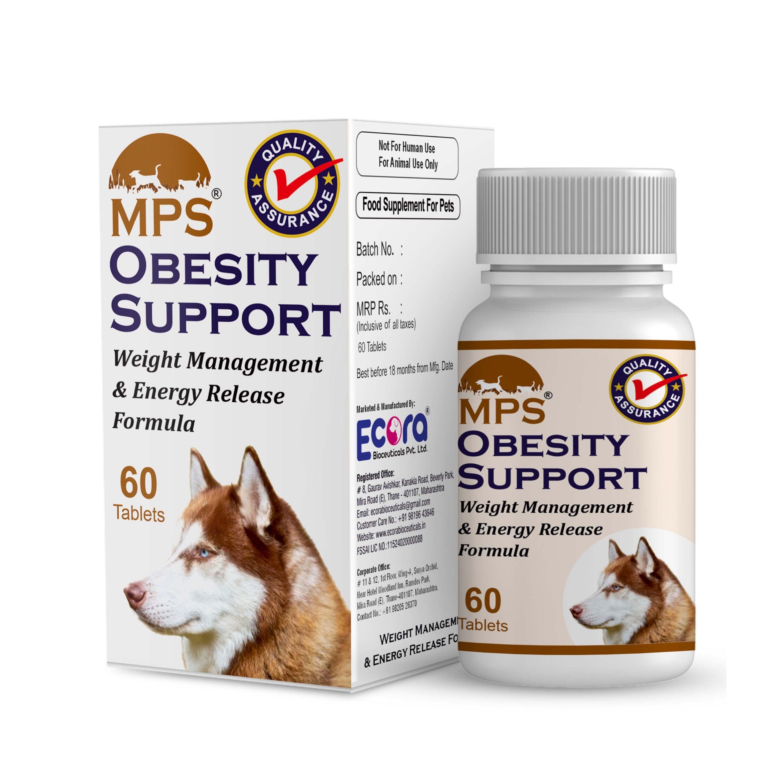 MPS Obesity Support Tablet 60 Tabs